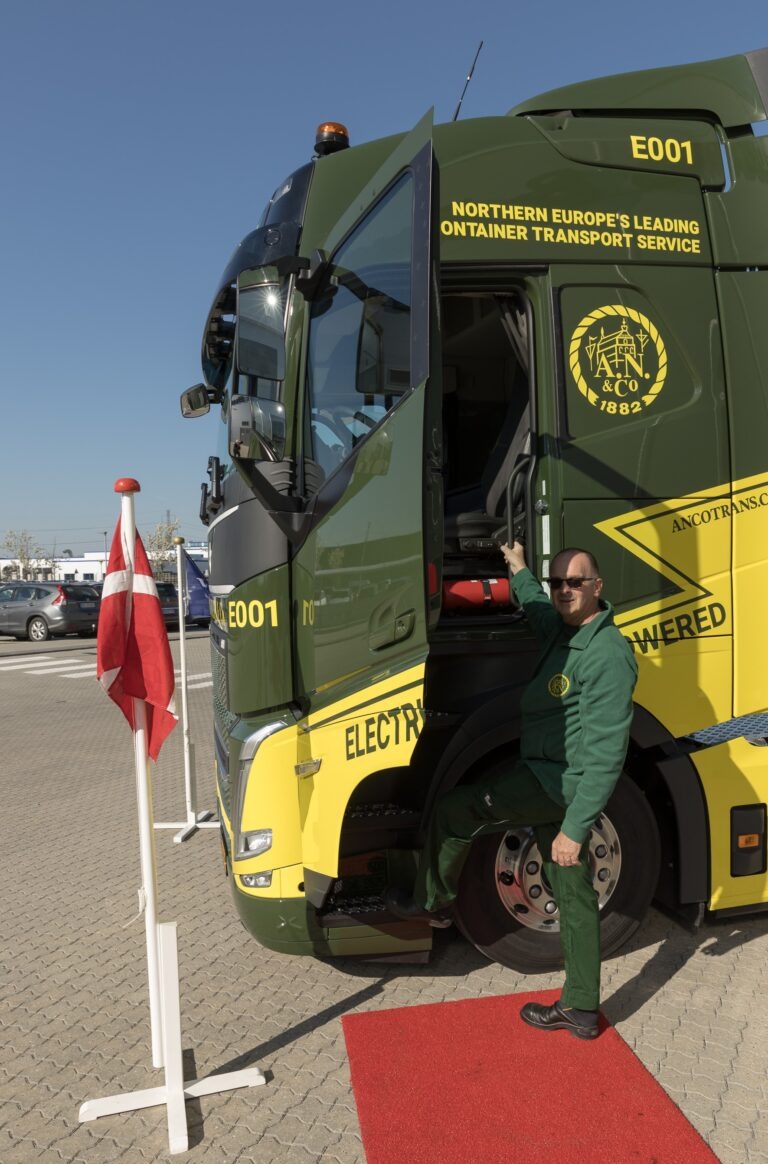 Ancotrans introduces the First Electrical Truck for Container Transport ...